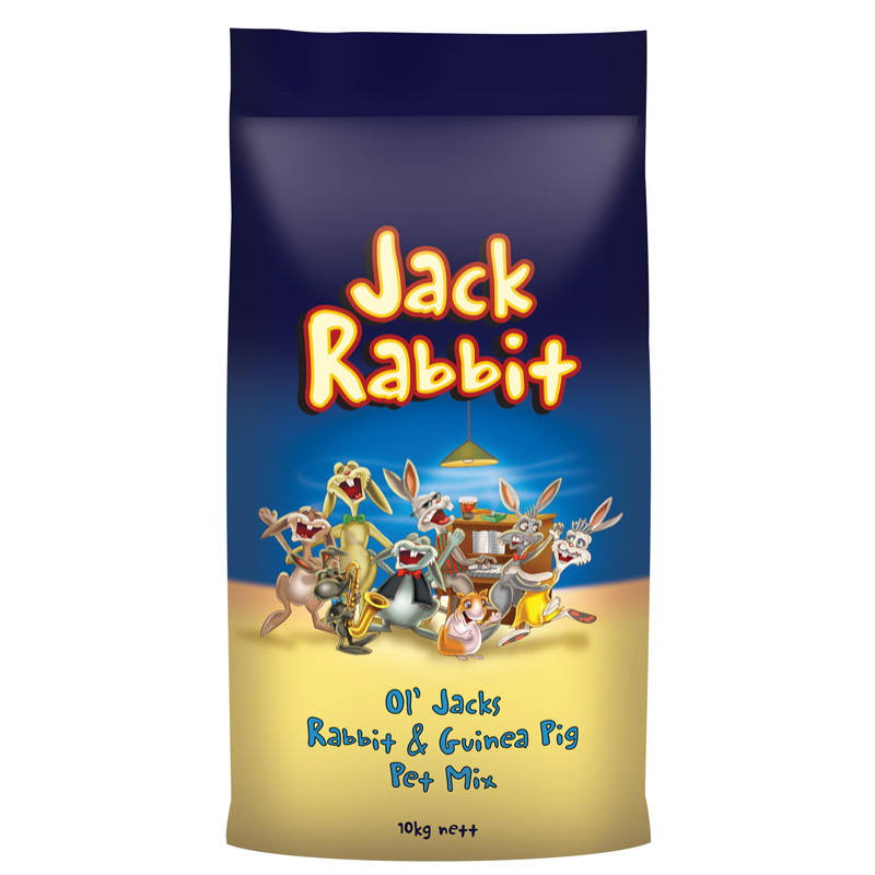 Laucke Mills | Ol' Jacks Rabbit & Guinea Pig Pet Mix 10kg
